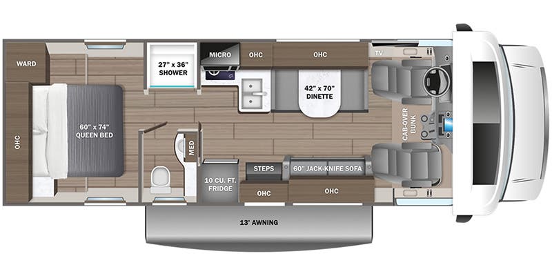 2024 Entegra Coach Odyssey SE 27N specs and literature guide