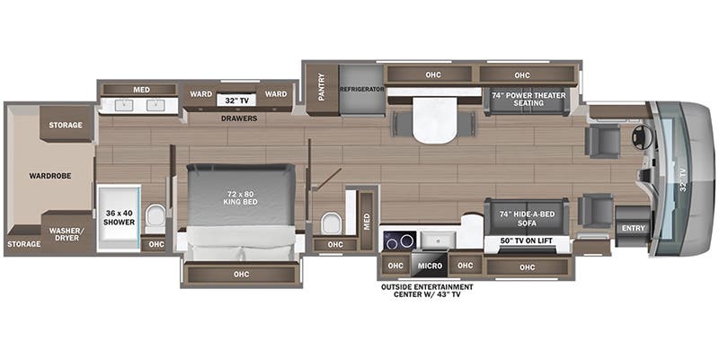 2024 Entegra Coach Anthem 44D specs and literature guide