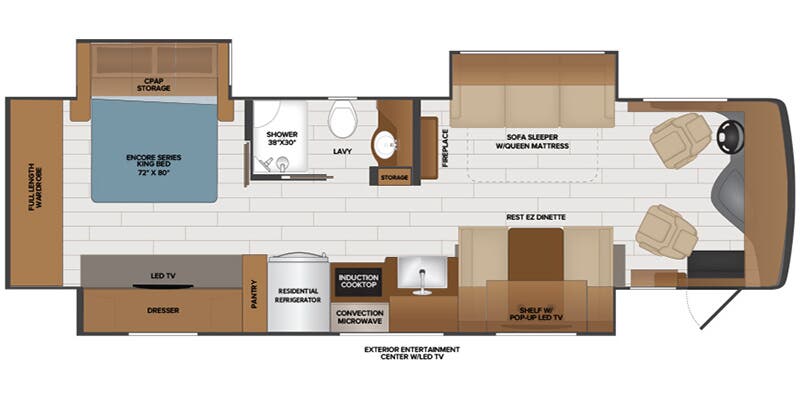 2025 Fleetwood Frontier Specs & Floorplans