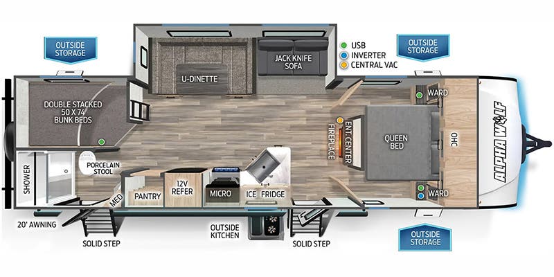 2024 Forest River Cherokee Alpha Wolf RV Specs Guide