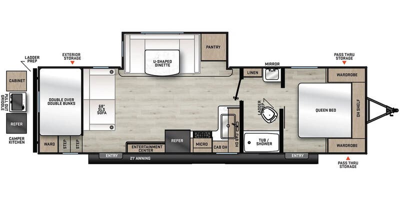 2024 Forest River Aurora 27BHS specs and literature guide
