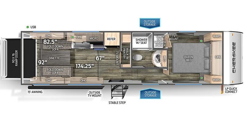 2024 Forest River Cherokee Black Label Specs & Floorplans