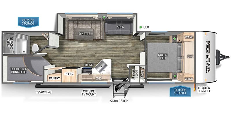 2024 Forest River Cherokee Wolf Den