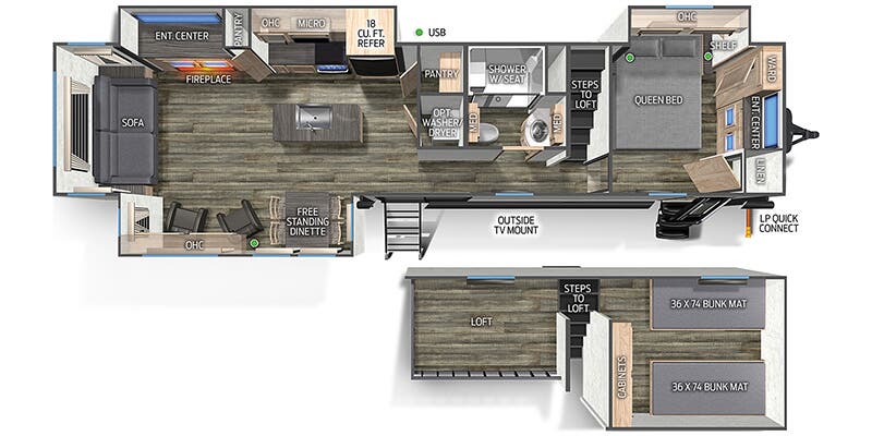 2024 Forest River Cherokee Black Label Specs & Floorplans