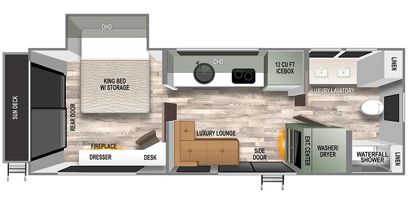 2024 Forest River IBEX RV Suite RVS2 specs and literature guide