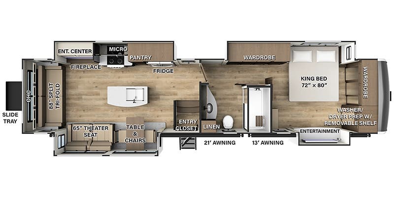 2024 Forest River Rockwood Luxury Ranch R393RL specs and literature guide