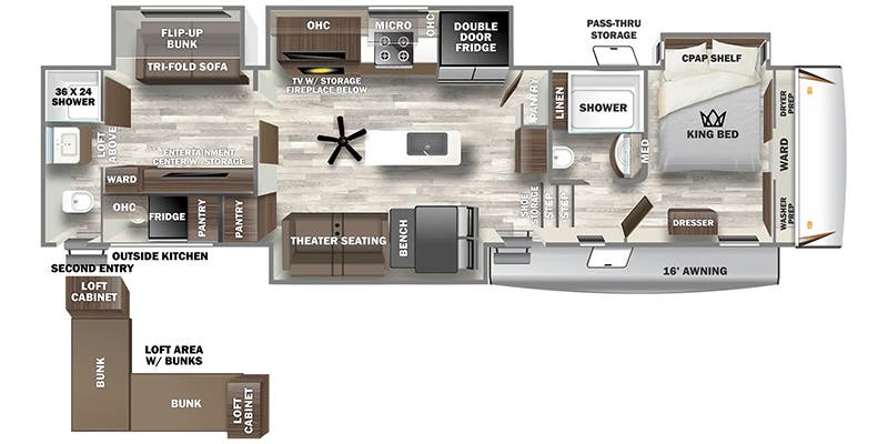 2024 Forest River Sabre Specs & Floorplans