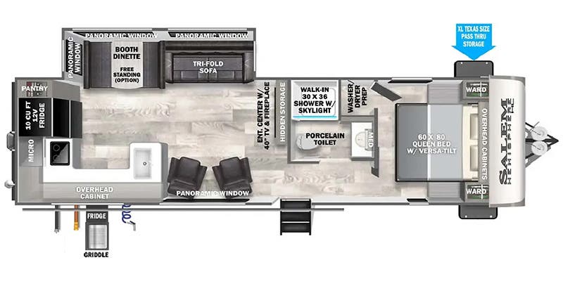 2024 Forest River Salem Hemisphere Hyper-Lyte Specs & Floorplans