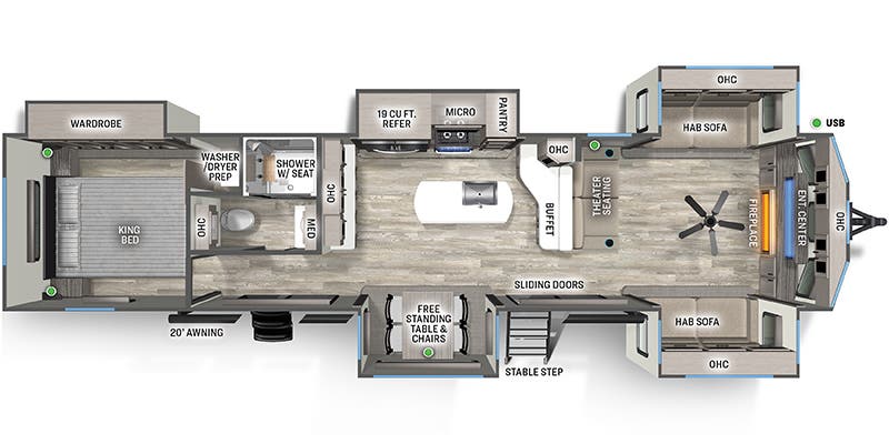 2024 Forest River Sierra Destination