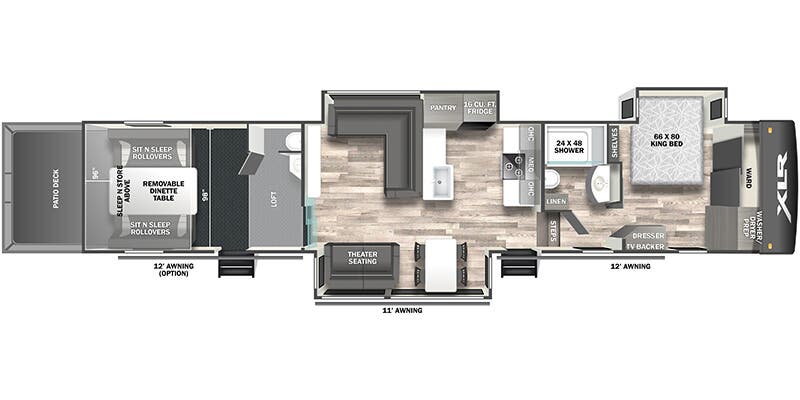 2024 Forest River XLR Nitro RV specs guide