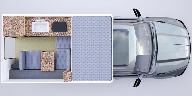 2024 Four Wheel Camper Grandby Slide-In Side Dinette specs and ...