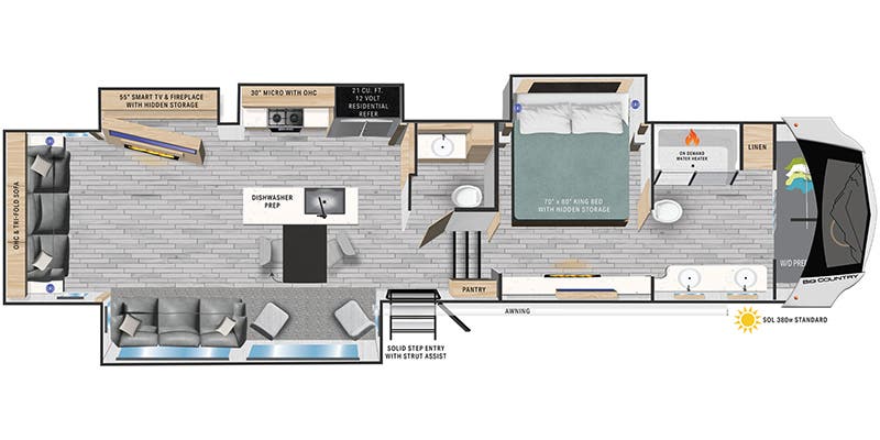 2024 Heartland Big Country RV Specs Guide