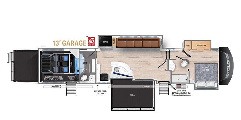 2024 Heartland Cyclone CY 4270 specs and literature guide