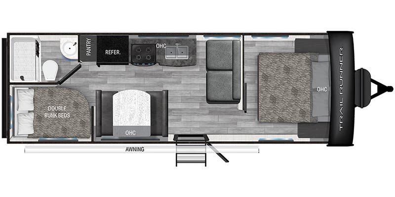2024 Heartland Trail Runner TR 25 DBL specs and literature guide
