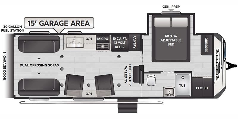 2024 Keystone Raptor Carbon 26 specs and literature guide