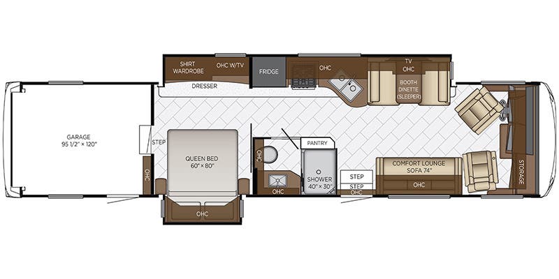 2024 Newmar Canyon Star Specs & Floorplans