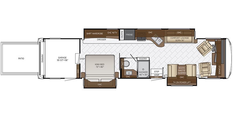 2024 Newmar Canyon Star 3957 specs and literature guide