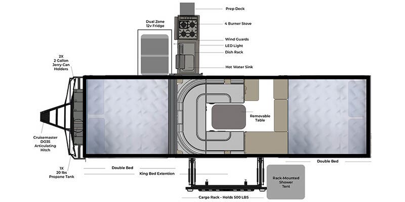 2025 OPUS OP4 RV Specs Guide