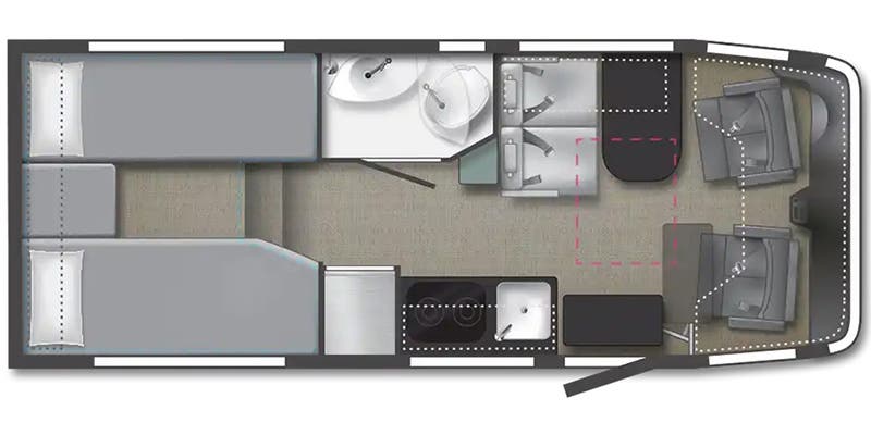 2024 Winnebago Ekko 22A specs and literature guide