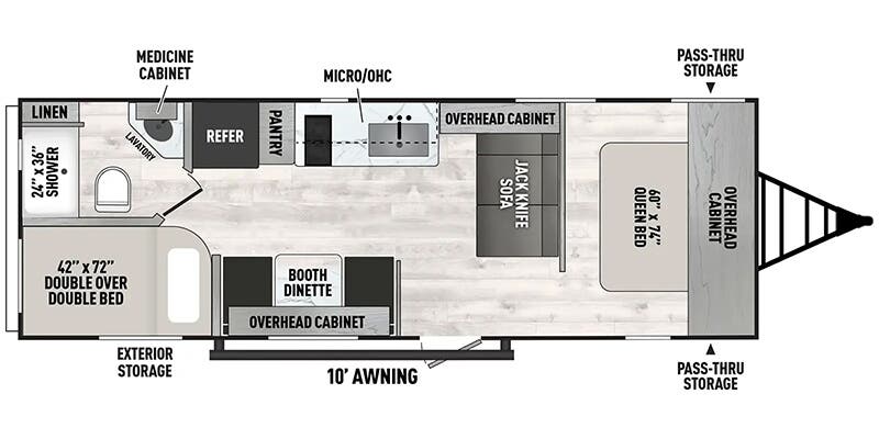 2025 Coachmen Clipper 5K Series 26BH specs and literature guide
