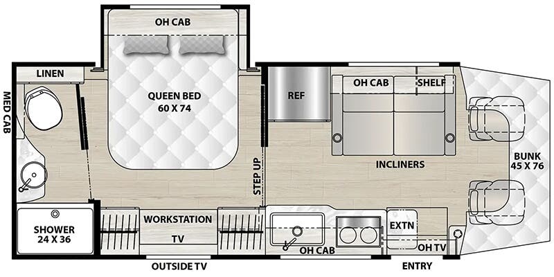 2025 Coachmen Prism Elite 26RBE specs and literature guide