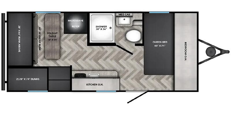 2025 CrossRoads Zinger Lite Specs & Floorplans