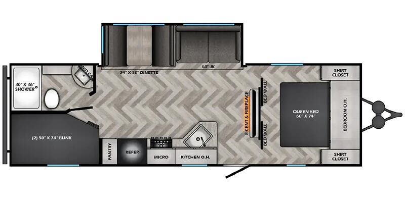 2025 CrossRoads Zinger Lite Specs & Floorplans