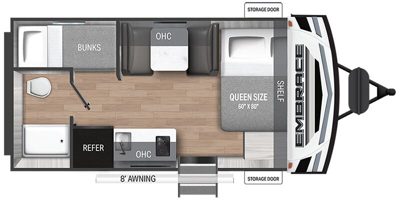 2025 Cruiser RV Embrace Specs & Floorplans