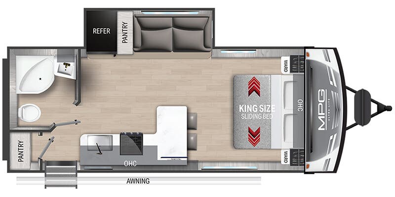 2025 Cruiser RV MPG MPG 2110RB specs and literature guide