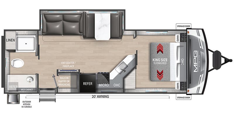 2025 Cruiser RV MPG Specs & Floorplans