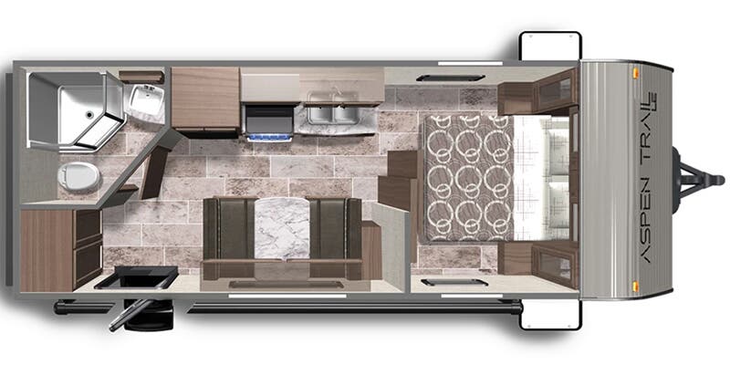 2025 Dutchmen Aspen Trail LE 19RB specs and literature guide