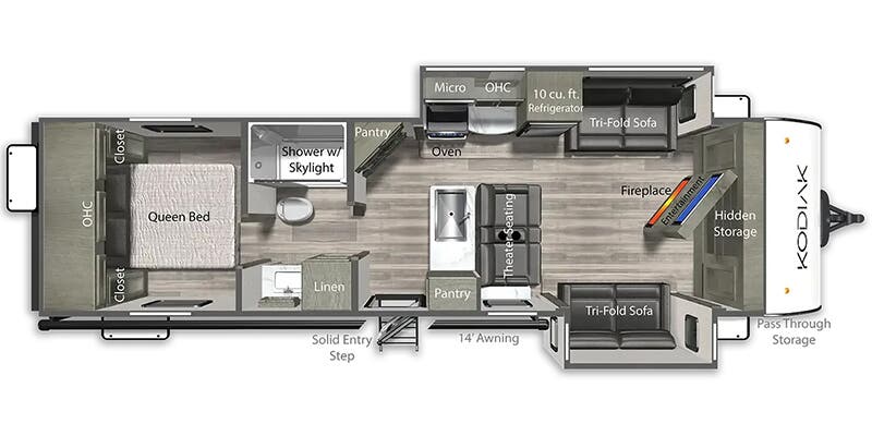 2025 Dutchmen Kodiak Ultra-Lite Ultra-Lite 310FLSL specs and literature ...