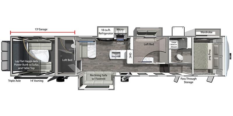 2025 Dutchmen Voltage Triton 4271 specs and literature guide