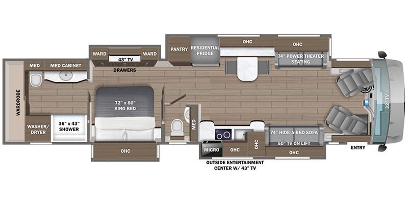 2025 Entegra Coach Anthem RV Specs Guide