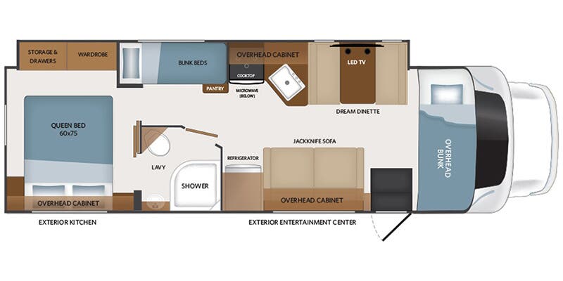 2025 Fleetwood Altitude Specs & Floorplans