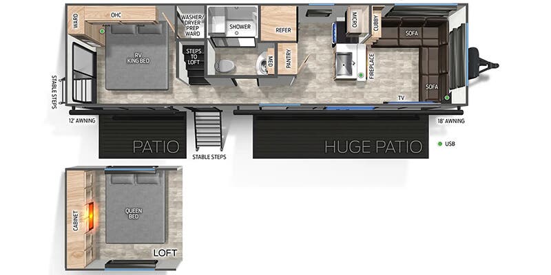 2025 Forest River Cherokee Timberwolf Specs & Floorplans