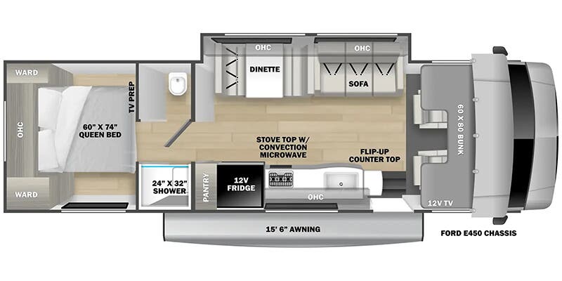 2025 Forest River Sunseeker LE RV Specs Guide