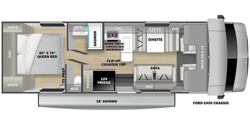 2025 Forest River Sunseeker LE 2950LE specs and literature guide