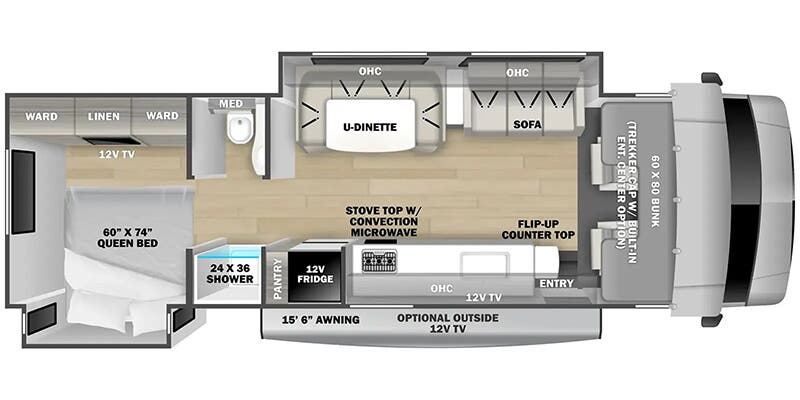 2025 Forest River Sunseeker Classic 3010DS specs and literature guide