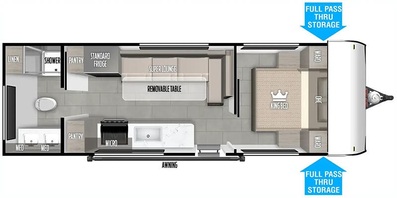 2025 Forest River Salem FSX Specs & Floorplans