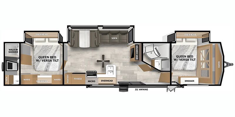 2025 Forest River Wildwood Lodge Specs & Floorplans