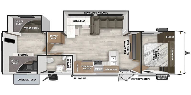 2025 Forest River Wildwood 32BHDS specs and literature guide