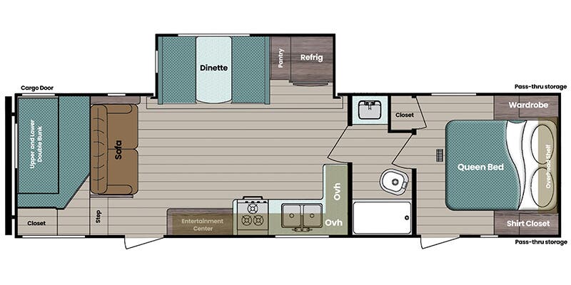 2025 Gulf Stream Ameri-Lite Ultra-Lite 292RBH specs and literature guide