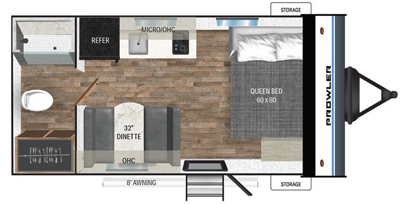2025 Heartland Prowler Lynx LE 17RBX specs and literature guide