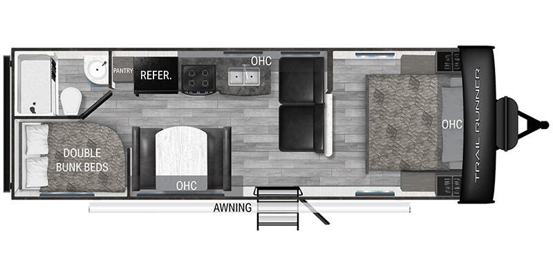 2025 Heartland Trail Runner TR 251 BH specs and literature guide