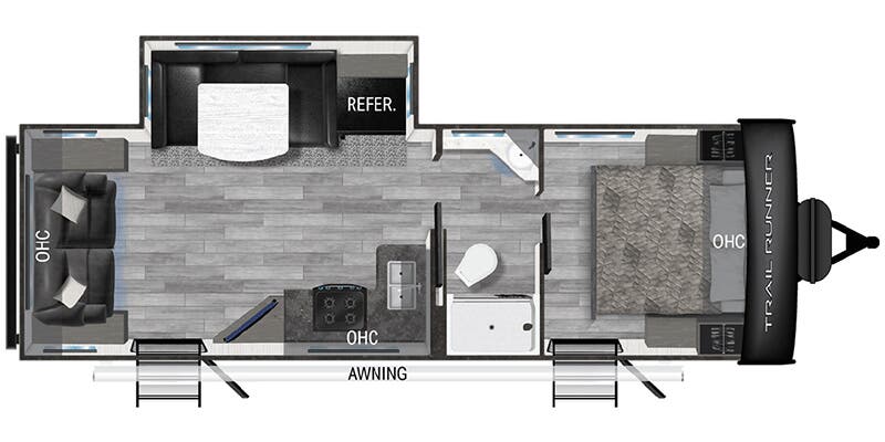 2025 Heartland Trail Runner TR 255 RL specs and literature guide