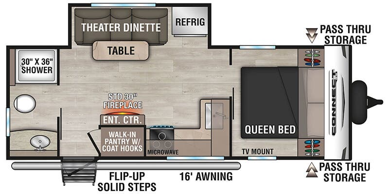 2025 K-Z Connect SE Specs & Floorplans