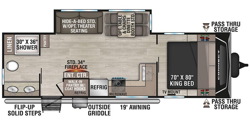 2025 K-Z Connect Specs & Floorplans