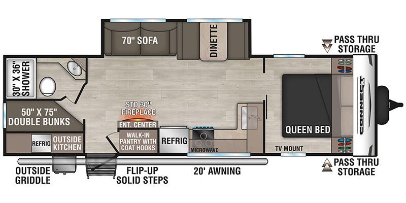 2025 K-Z Connect SE Specs & Floorplans