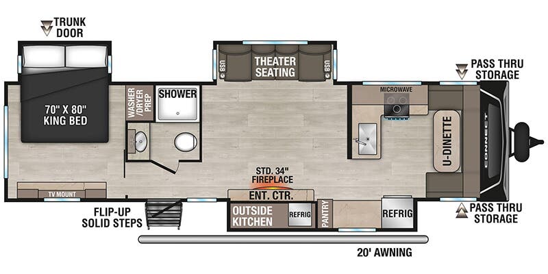 2025 K-Z Connect Specs & Floorplans